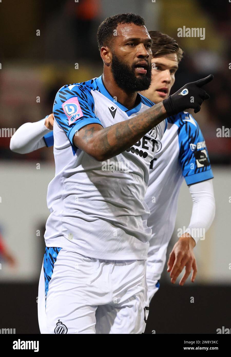 Brussels, Belgium. 22nd Dec, 2023. Club's Igor Thiago celebrates after ...