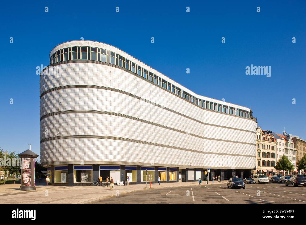 Leipzig former Konsument department stores', The tin can is the popular ...