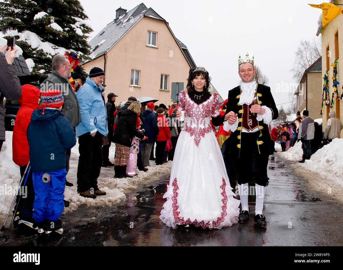 The ski and ice carnival in Geising is one of the highlights of the ...