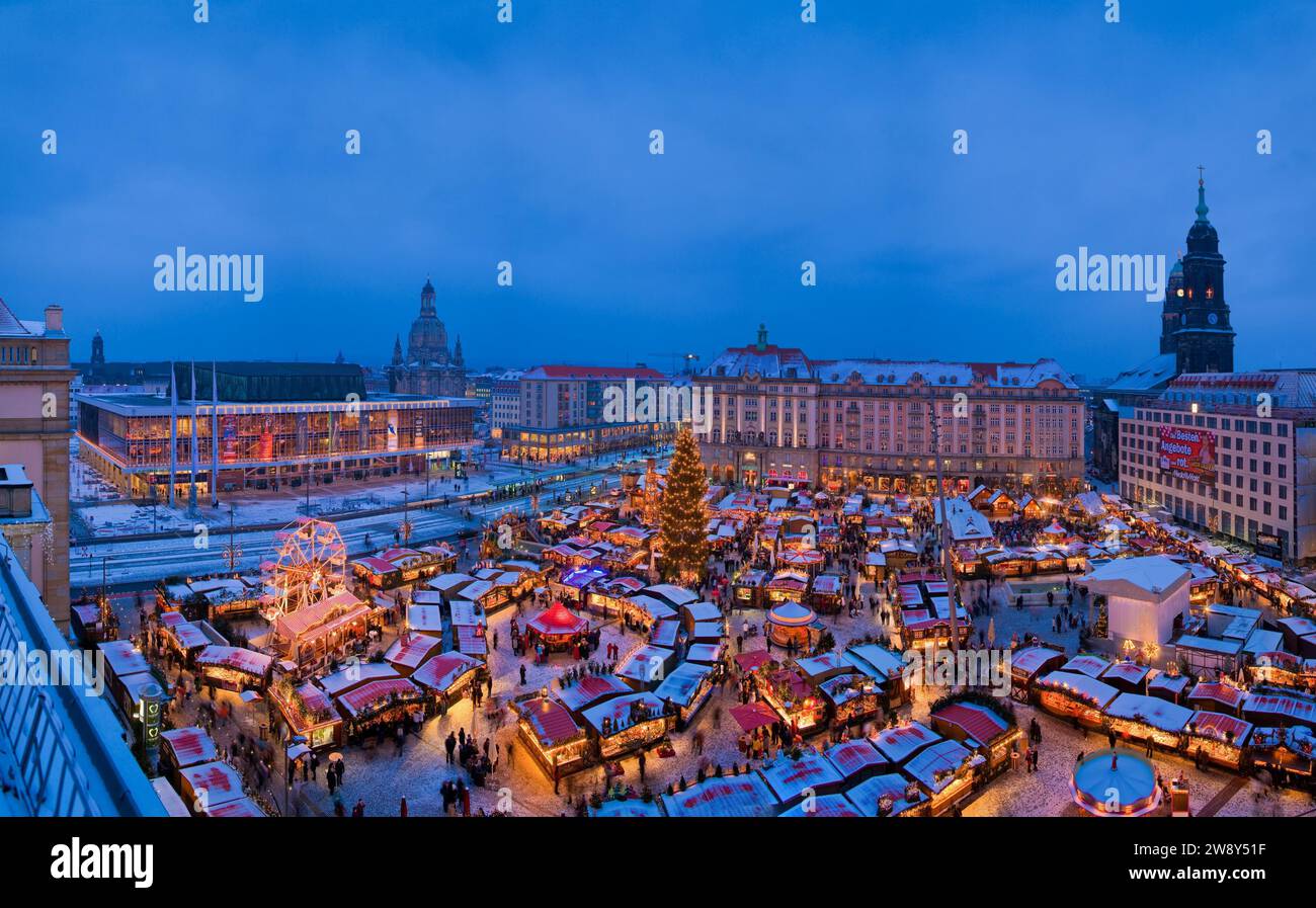 Dresden Striezel Market Stock Photo - Alamy