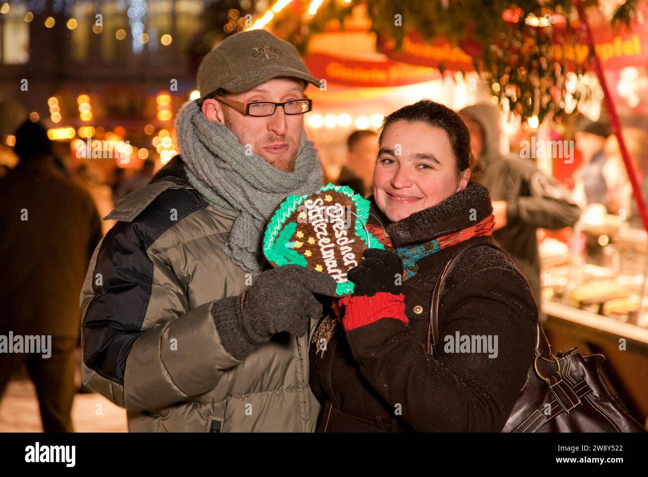 Dresden Striezel Market Stock Photo - Alamy