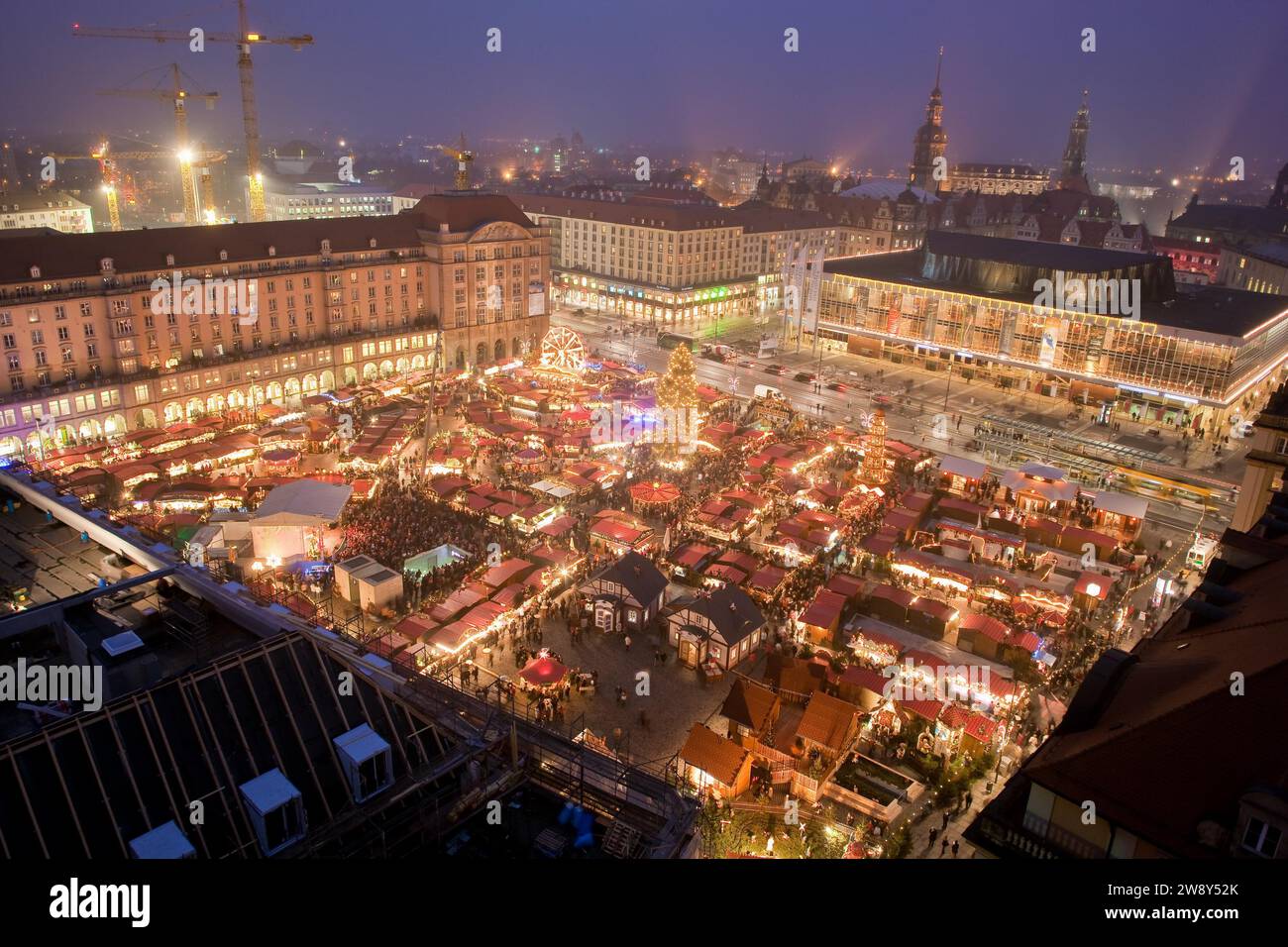 Dresden Striezel Market Stock Photo - Alamy