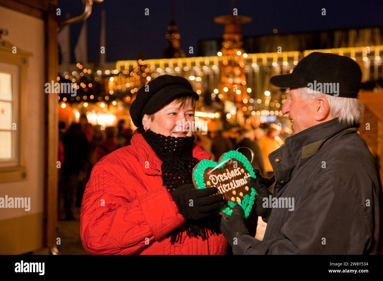 Dresden Striezel Market Stock Photo - Alamy