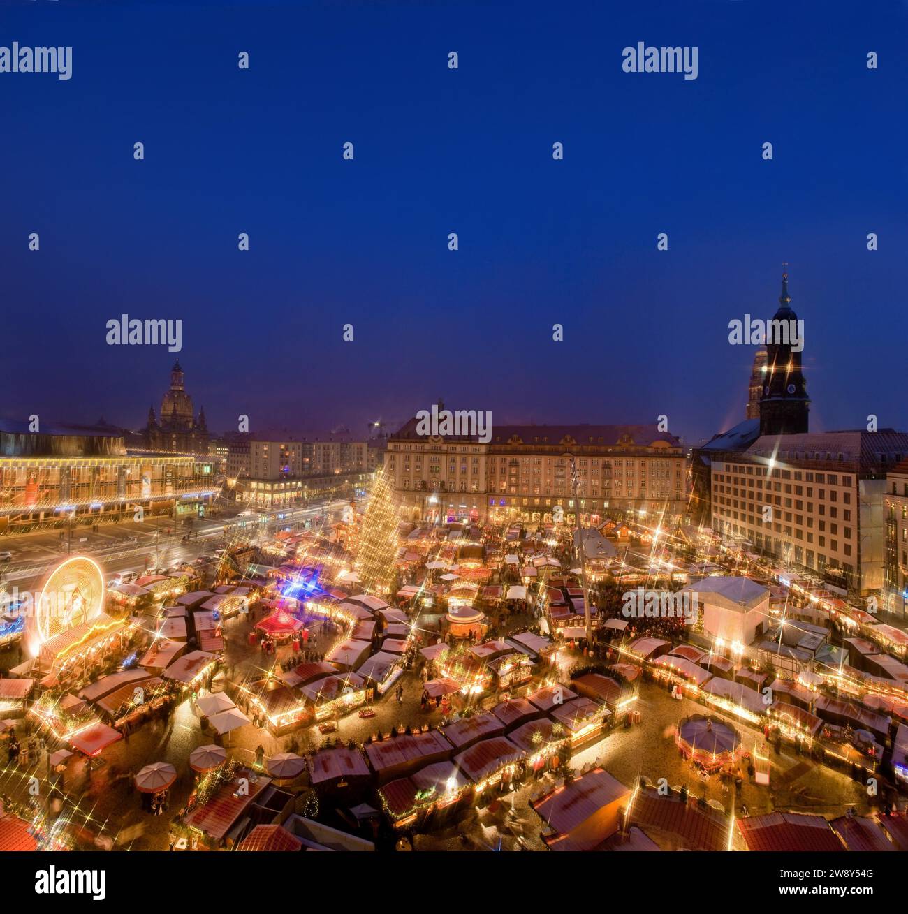 Dresden Striezel Market Stock Photo - Alamy