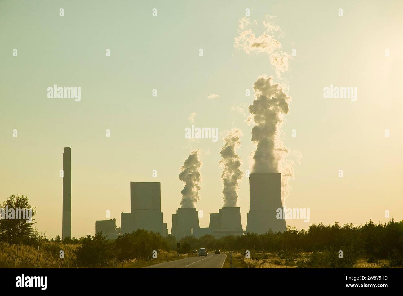 The Boxberg power plant is a German lignite-fired power plant in ...
