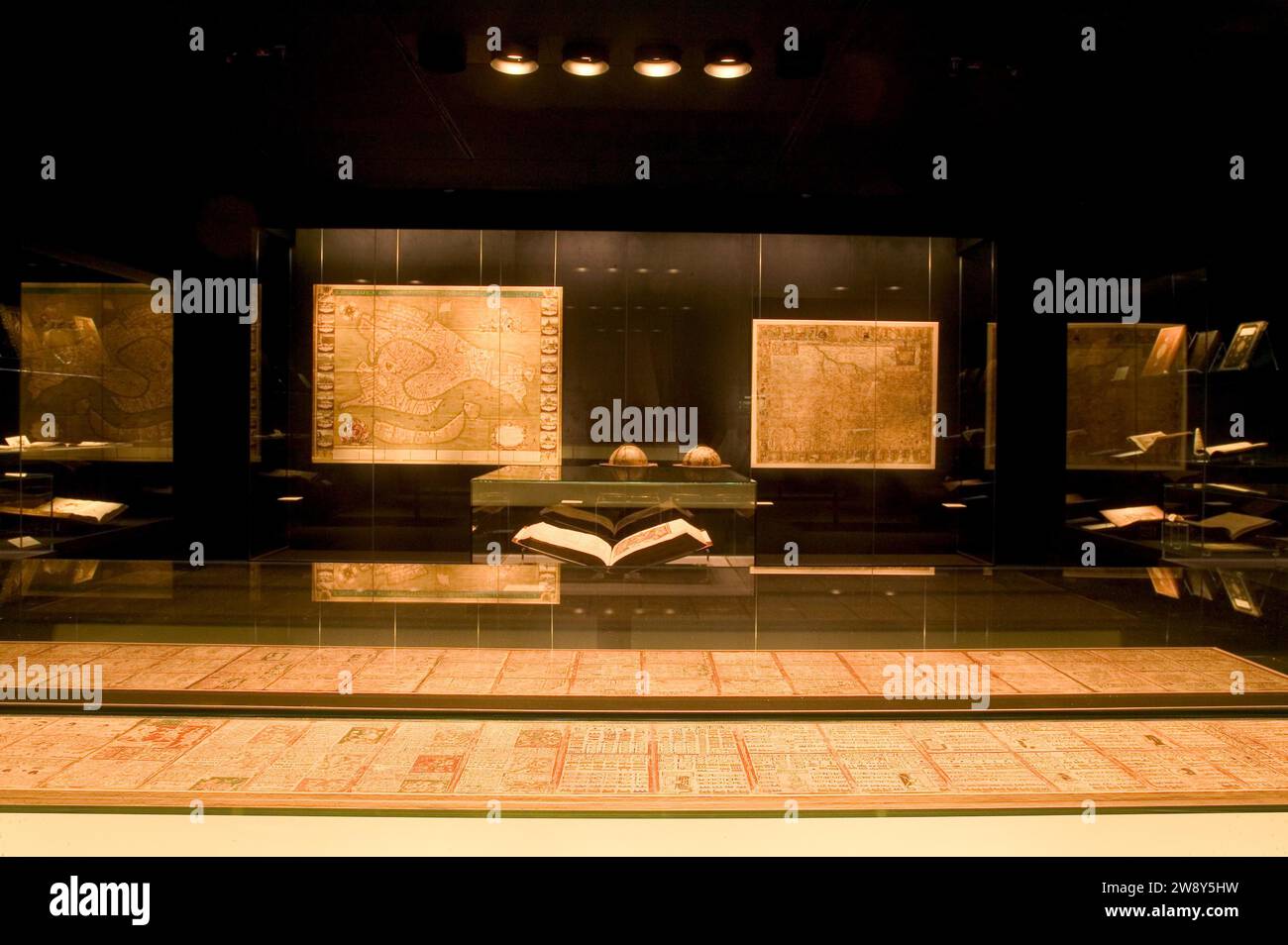 Saxon State Library, Book Museum Stock Photo - Alamy