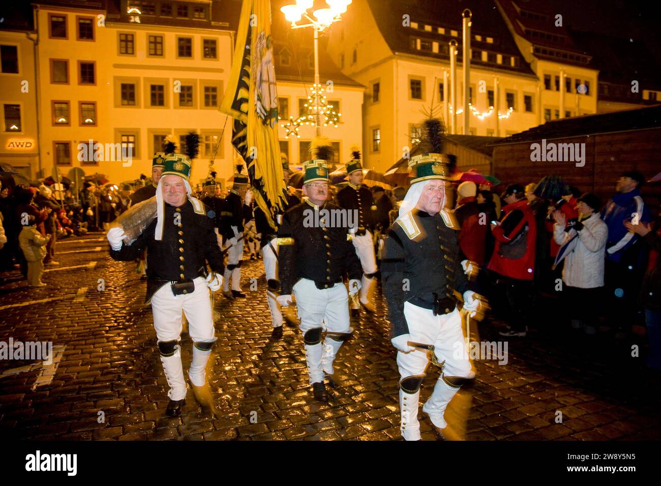 Mountain parade in freiberg Stock Photo - Alamy