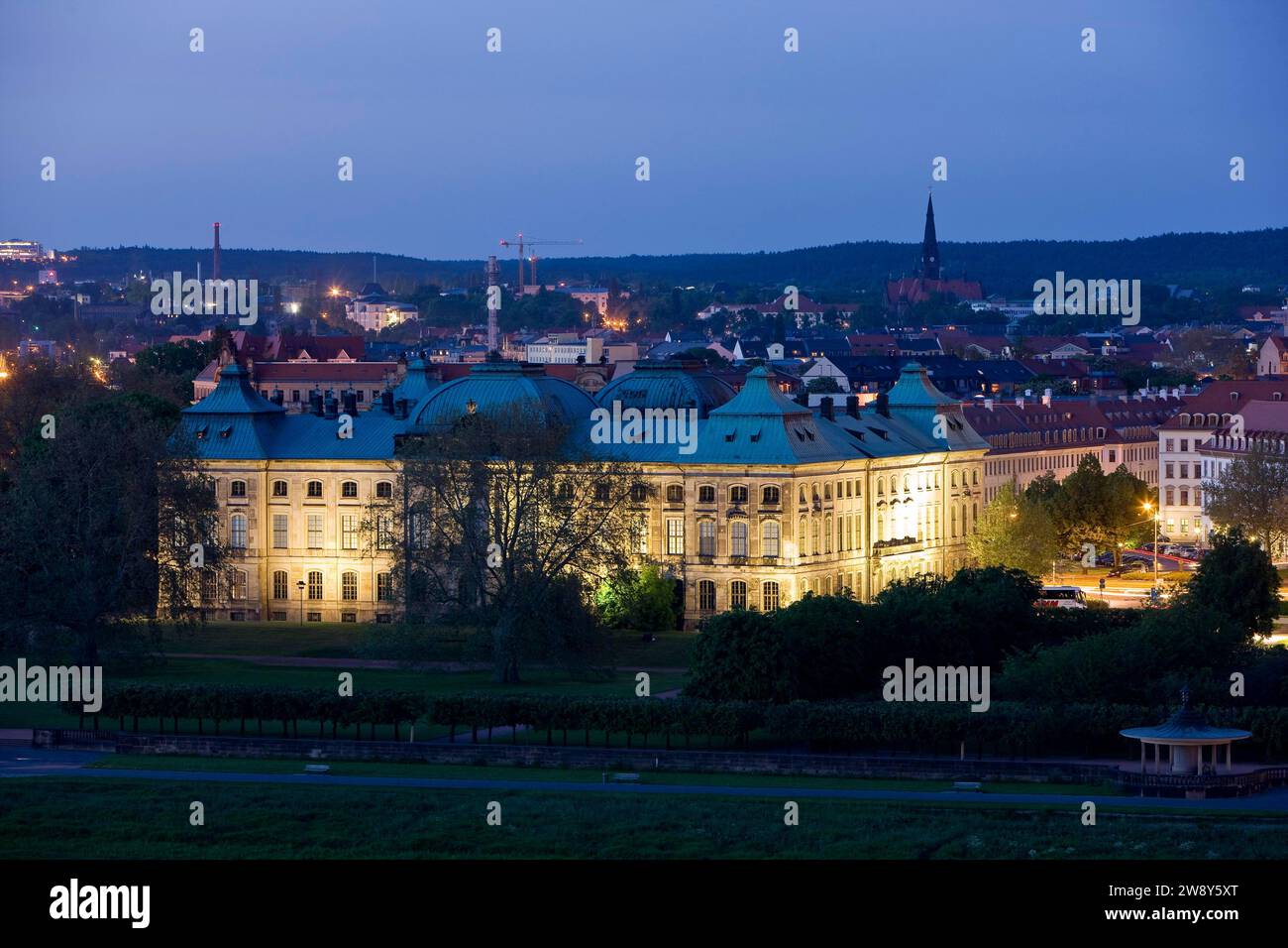 Japanese Palace, a four-winged complex with oriental echoes built in ...