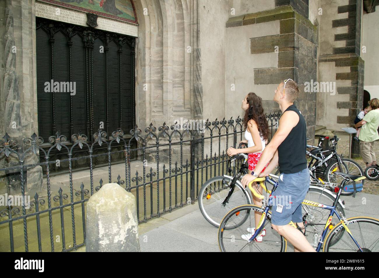 Elbe Cycle Route Stock Photo - Alamy