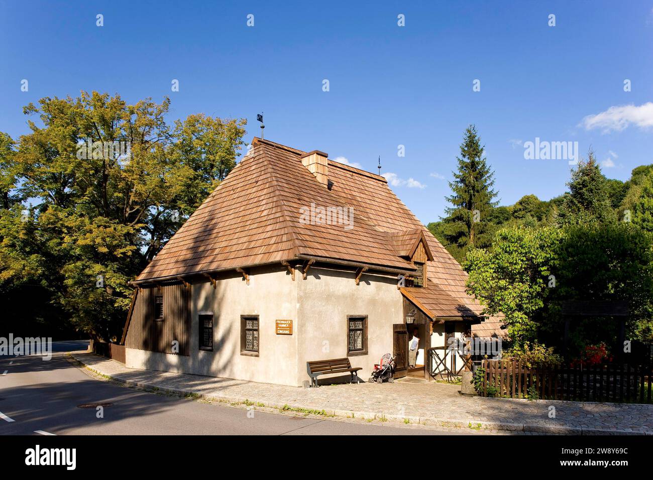 The Frohnauer Hammer is a historic hammer mill in Frohnau, a district ...