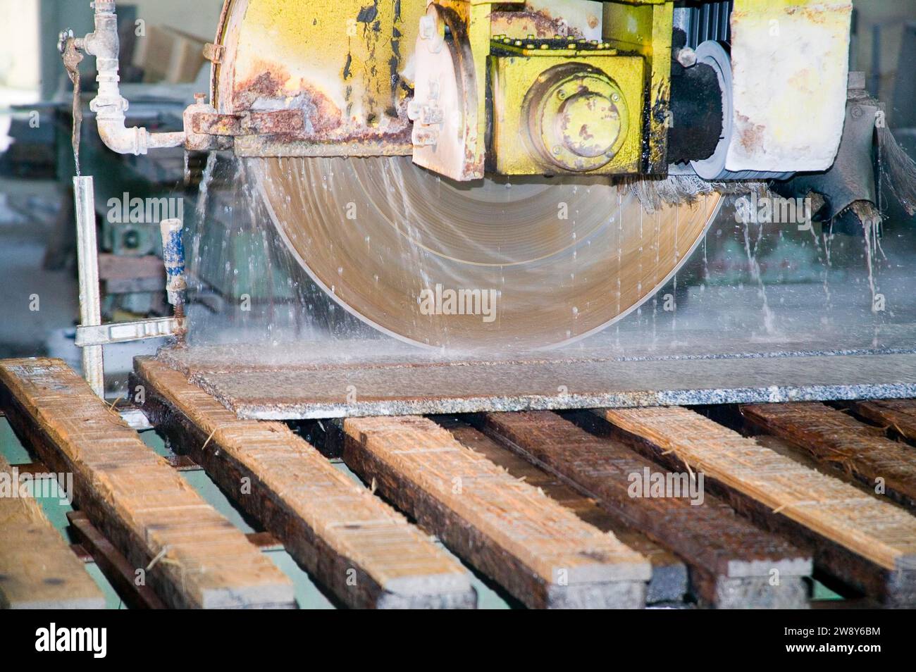 Demitz-Thumitz large quarry. The crushed granite is used to produce ...