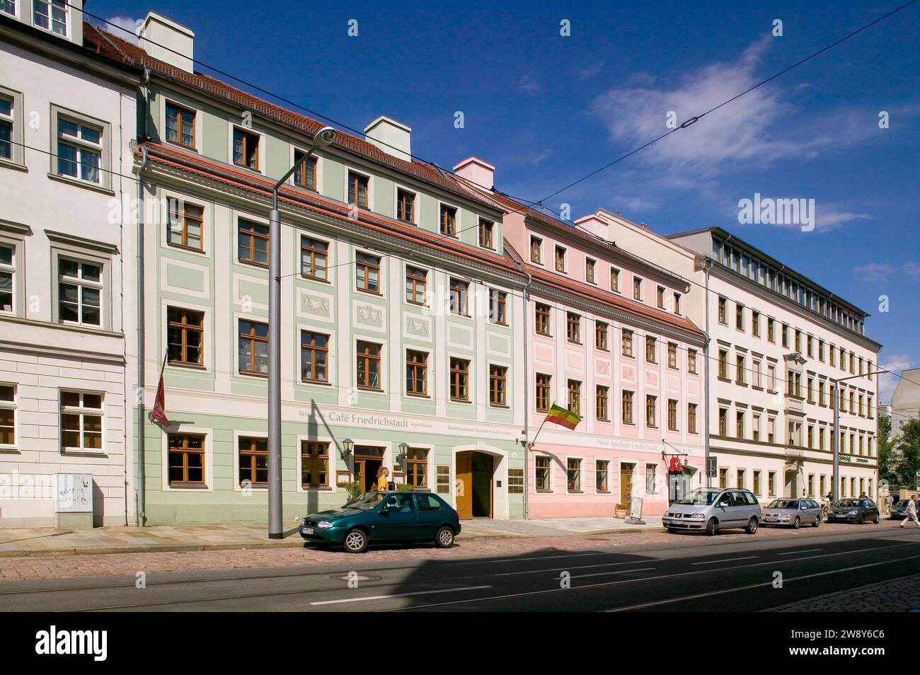 Friedrichstrasse, the main street of the baroque expansion of the new ...