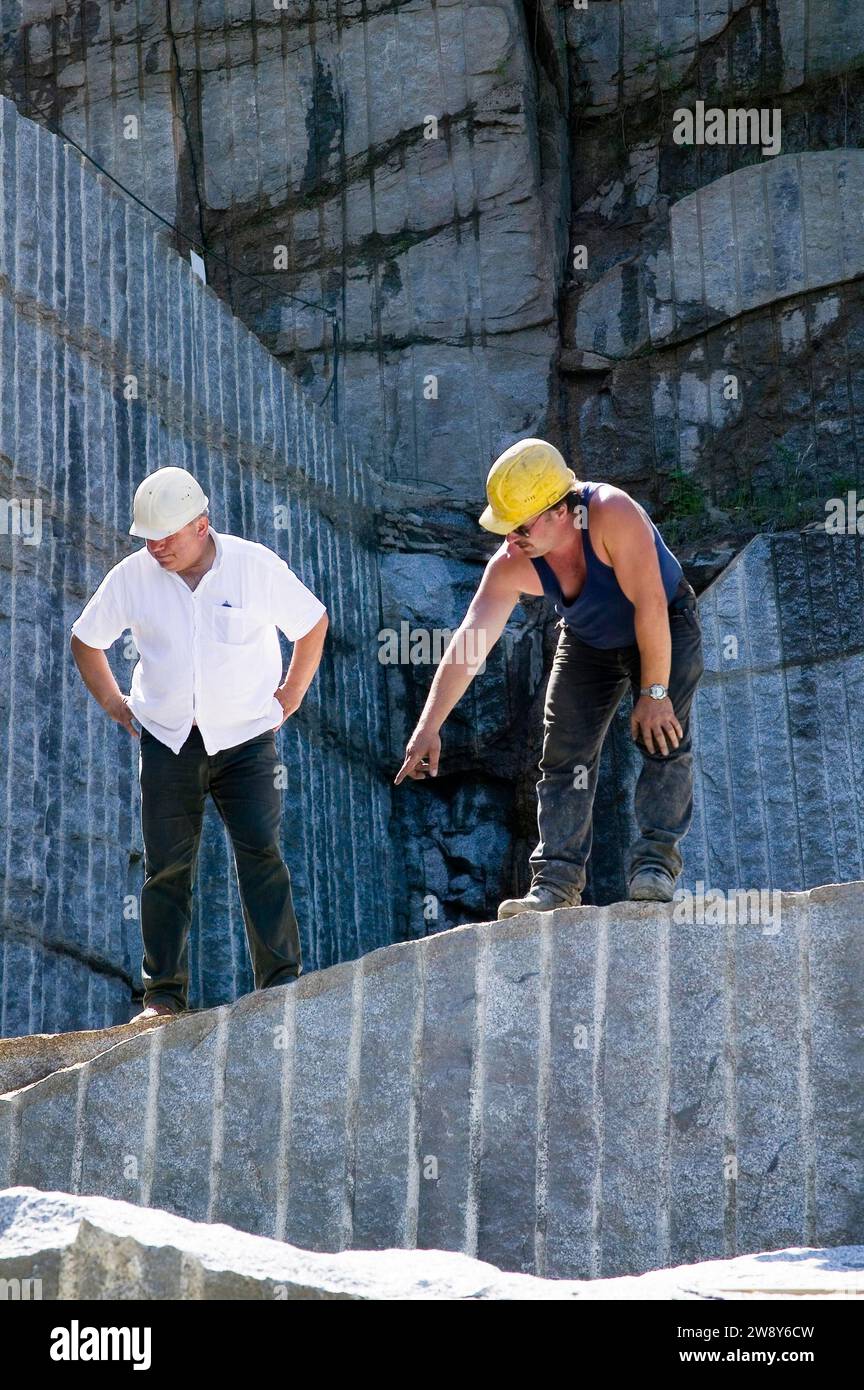 Demitz-Thumitz large quarry. The crushed granite is used to produce ...