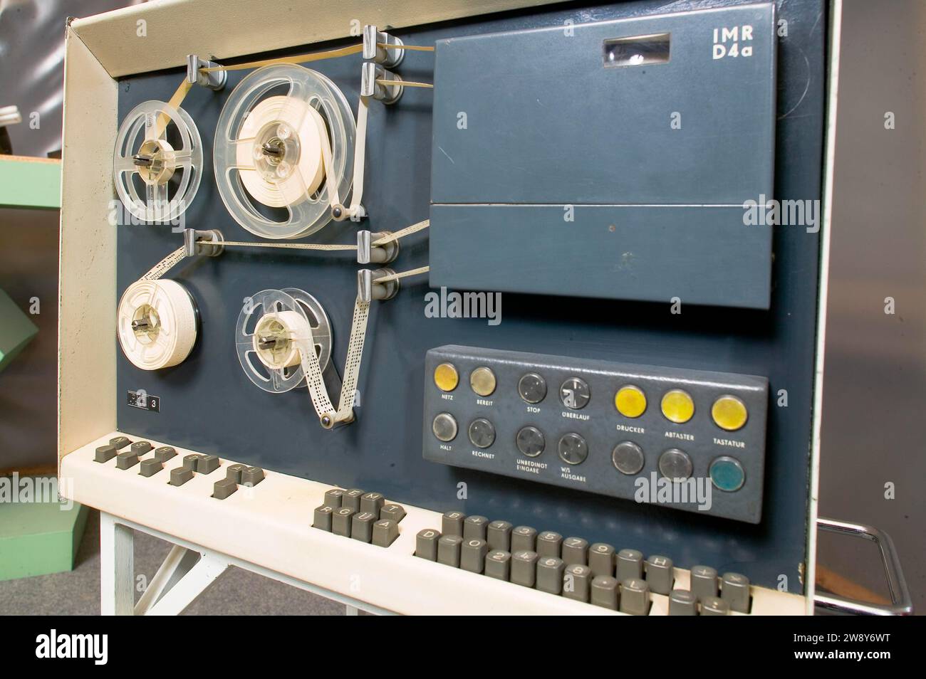 Automatic calculator D4a Stock Photo - Alamy