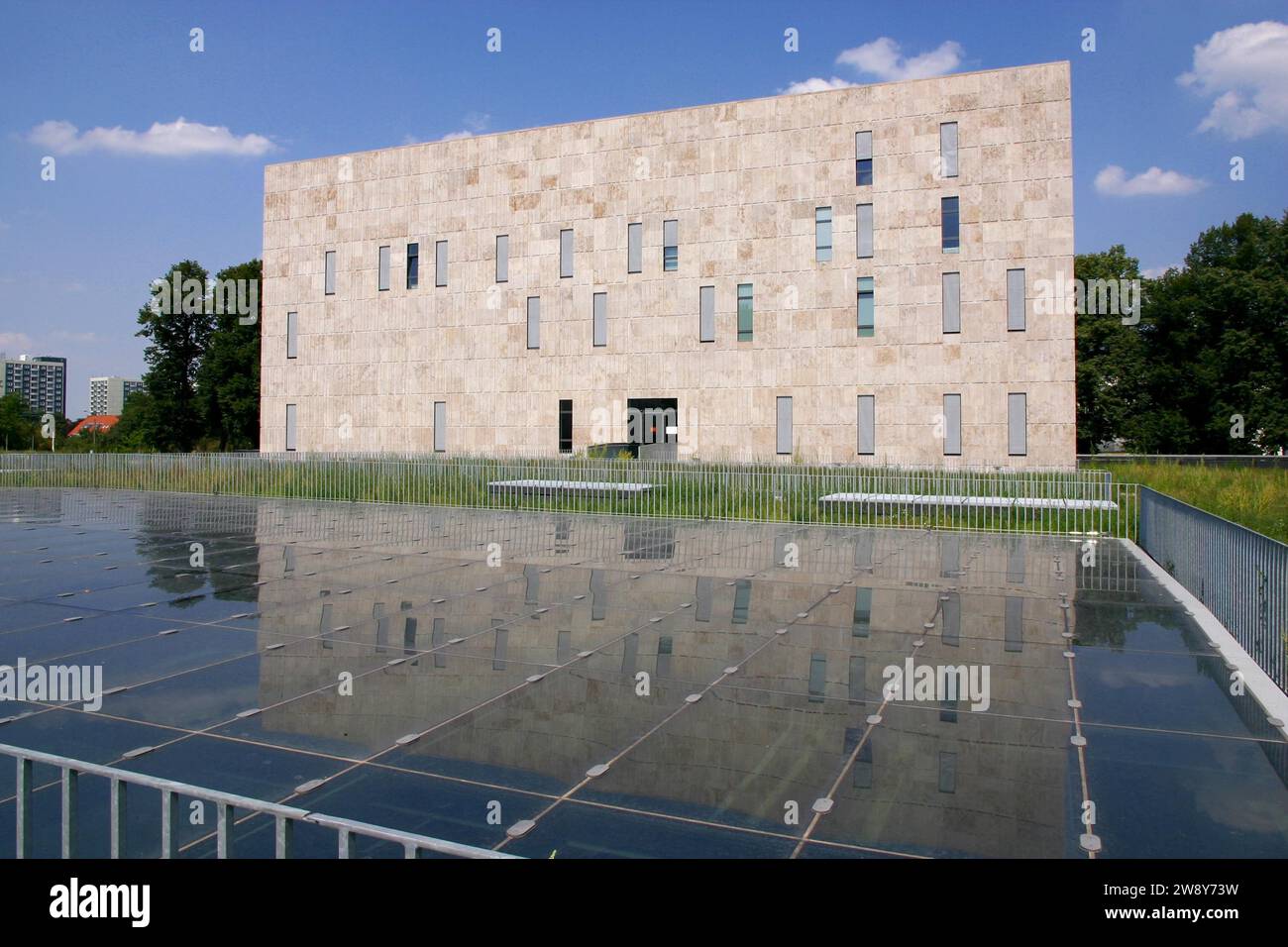 Saxon State Library, skylight Stock Photo - Alamy