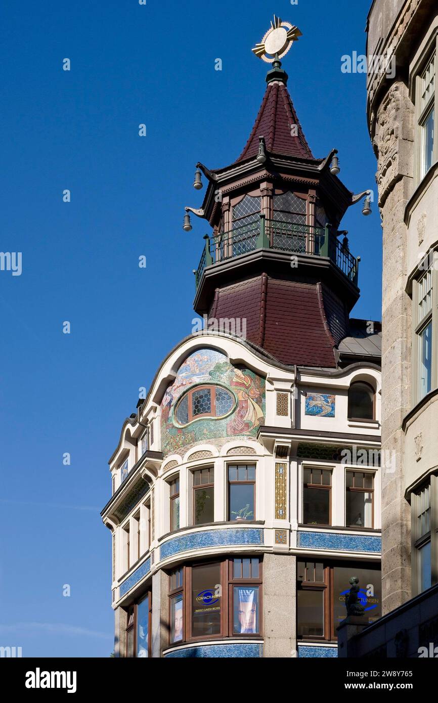 Leipzig Riquet House Stock Photo - Alamy