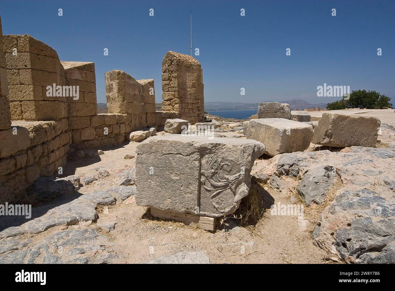 Rhodes Island, Lindos, Lindos is a town on the Greek island of Rhodes ...