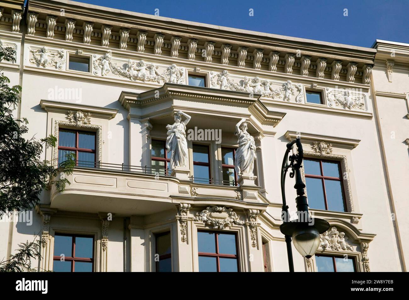 Magdeburg Wilhelminian style buildings in Hegelstrasse Stock Photo - Alamy