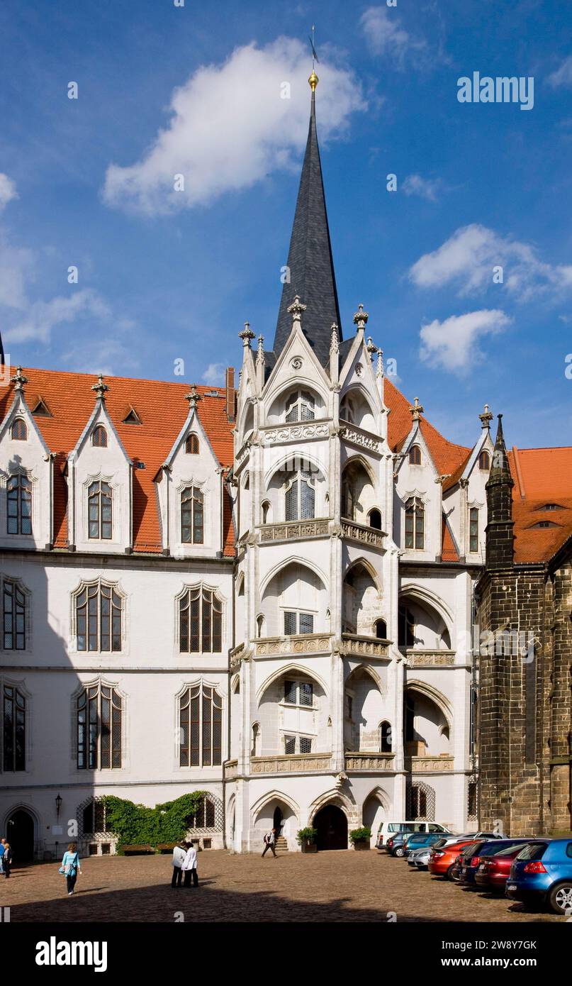 Albrechtsburg Castle in Meissen is one of the most famous late Gothic ...