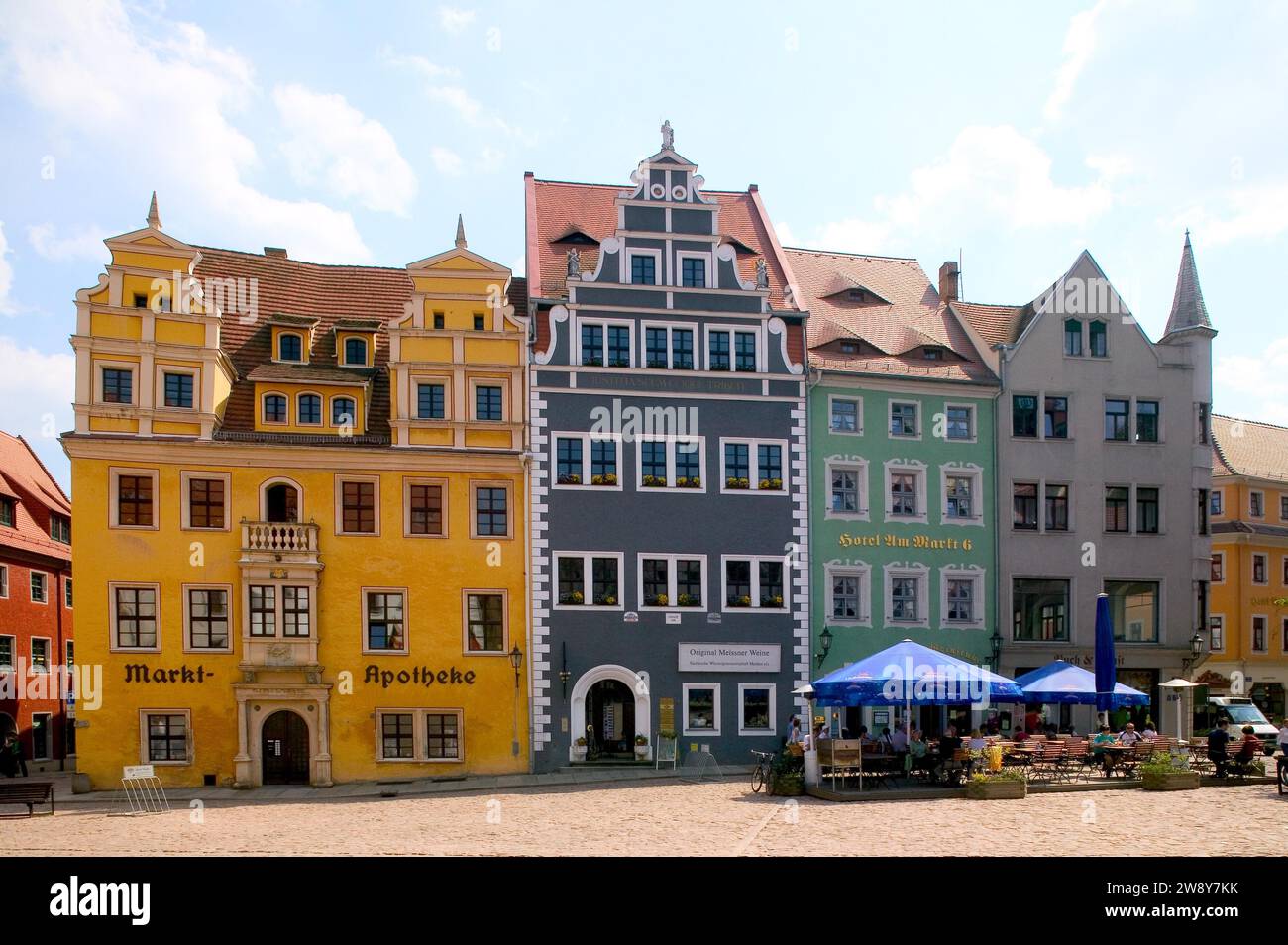 Meissen Old Town Stock Photo - Alamy