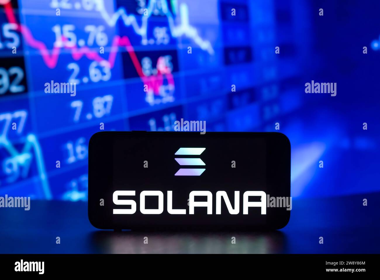 Solana background hi-res stock photography and images - Alamy