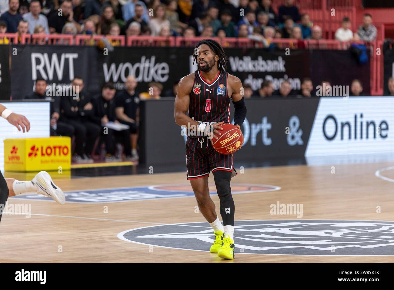 Malik Johnson (Bamberg Baskets, #03) Tigers Tuebingen vs. Bamberg Baskets, Basketball, 1 ...