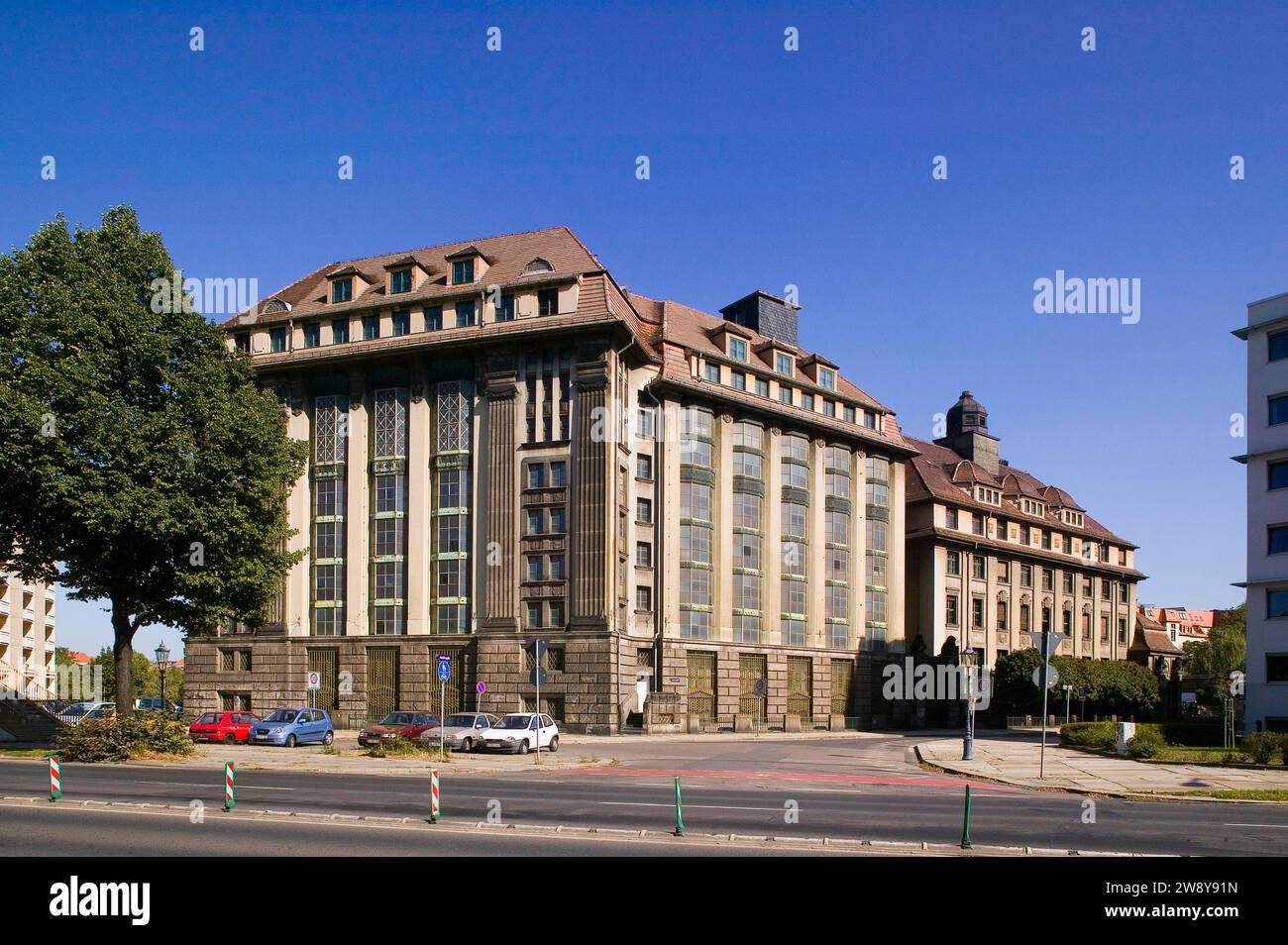 State Archives, built in 1911-15 by Ottomar Reichelt and Heinrich Koch ...