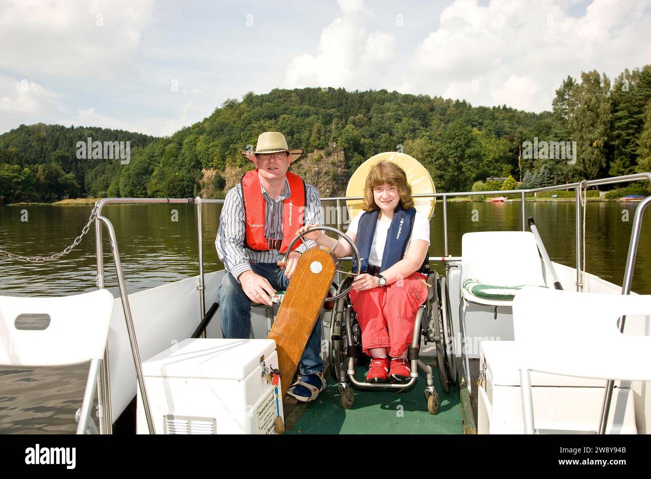 Wheelchair accessible boat hi-res stock photography and images - Alamy