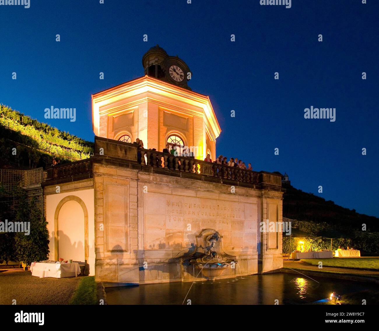 Schloss Wackerbarth or Wackerbarths Ruh' is a baroque castle surrounded ...