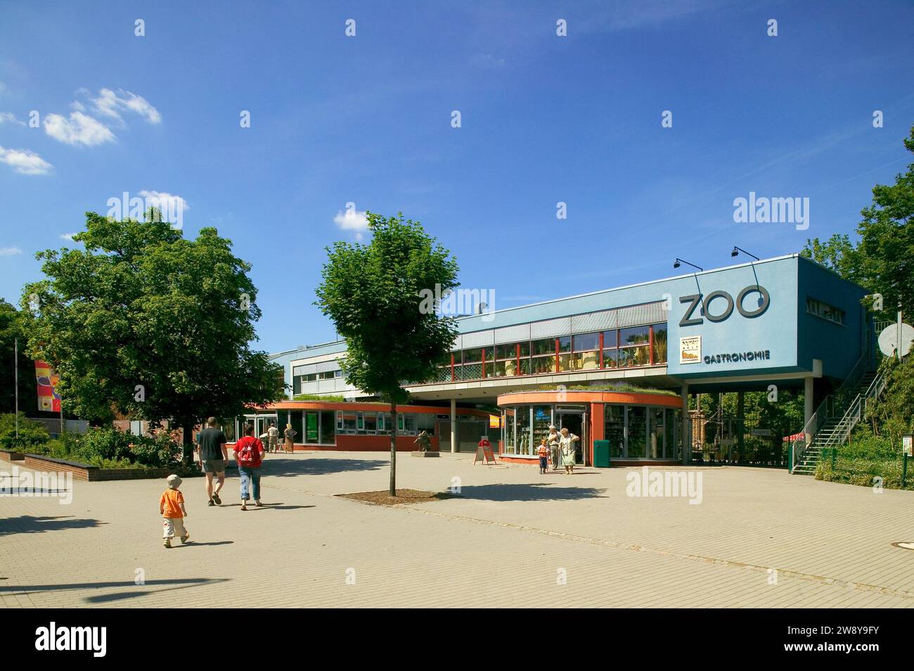 Dresden Zoo new entrance Stock Photo - Alamy