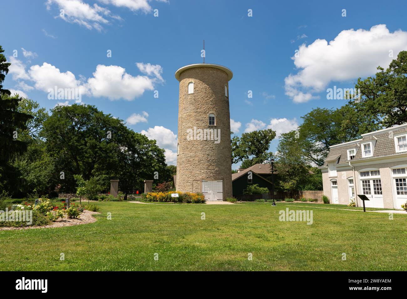 DeKalb, Illinois - United States - August 15th, 2023: Exterior of the ...