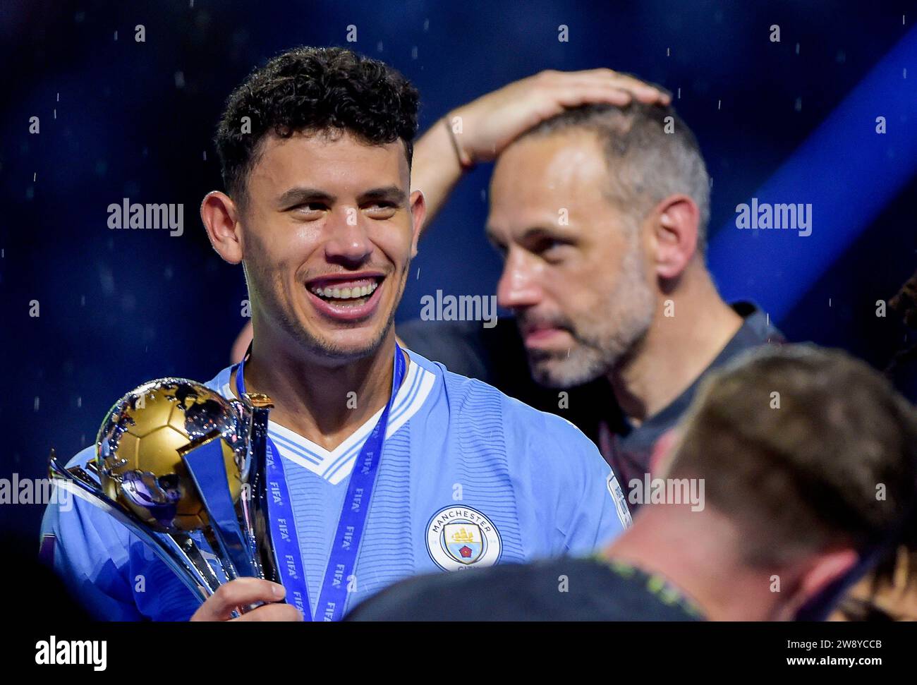 Manchester City's Matheus Nunes after winning the FIFA Club World Cup ...