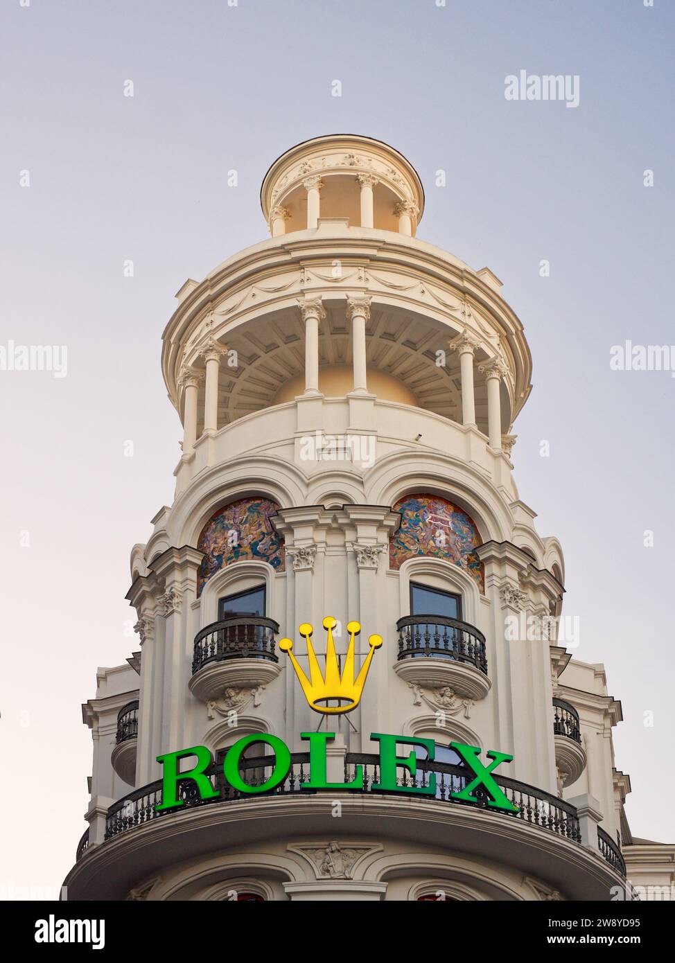 Madrid, Spain - November 19, 2023: The Grassy Clock and Watch Museum in ...