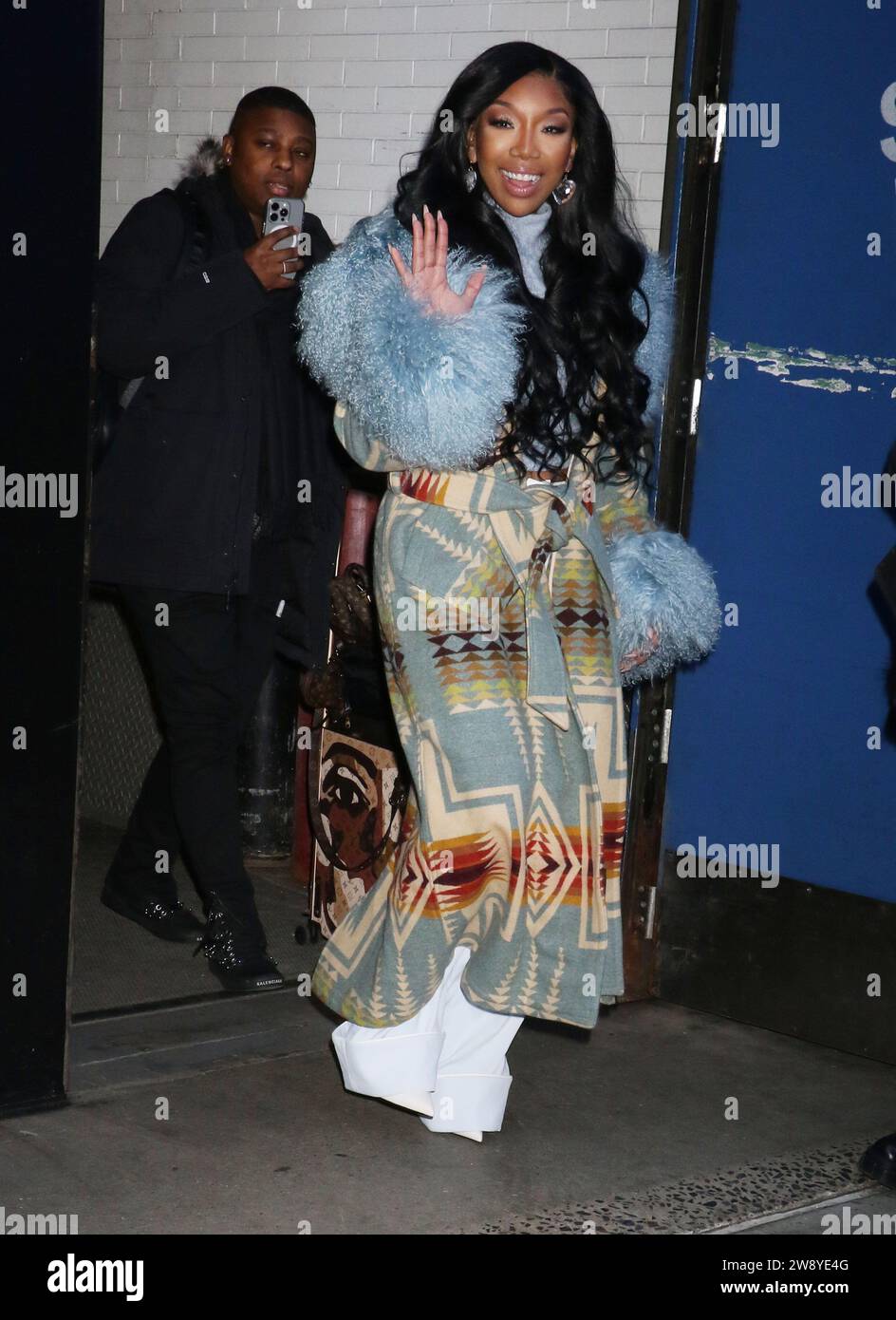 New York, NY, USA. 22nd Dec, 2023. Brandy at Good Morning America on ...