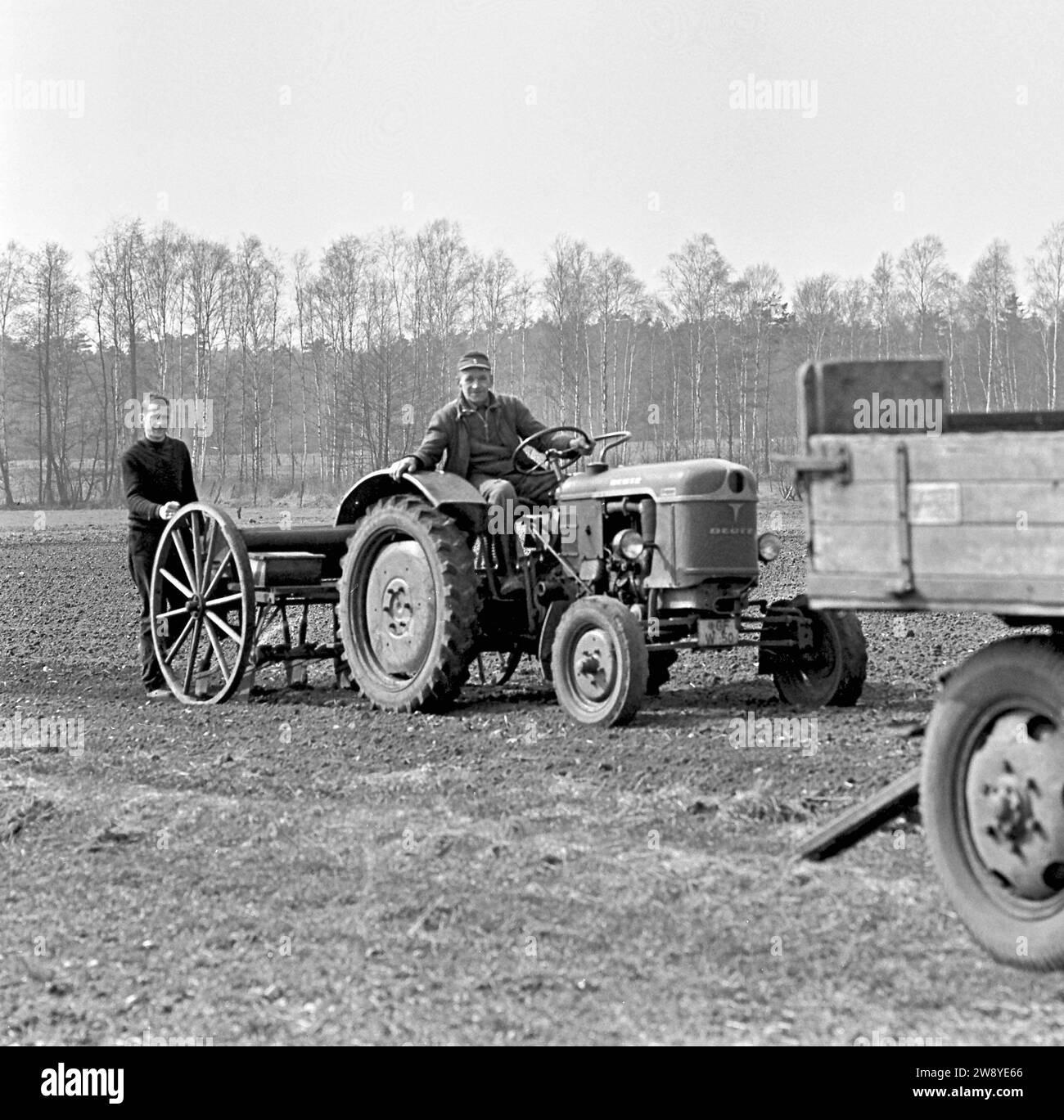 RECORD DATE NOT STATED Landwirtschaft - Winter-Roggen einsäen - hier ...