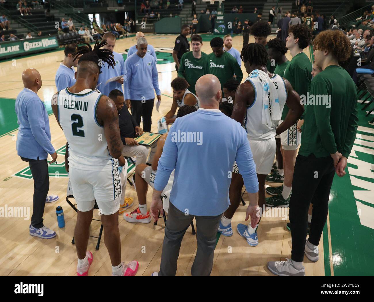 New Orleans, USA. 22nd Dec, 2023. Tulane Green Wave head coach Ron ...