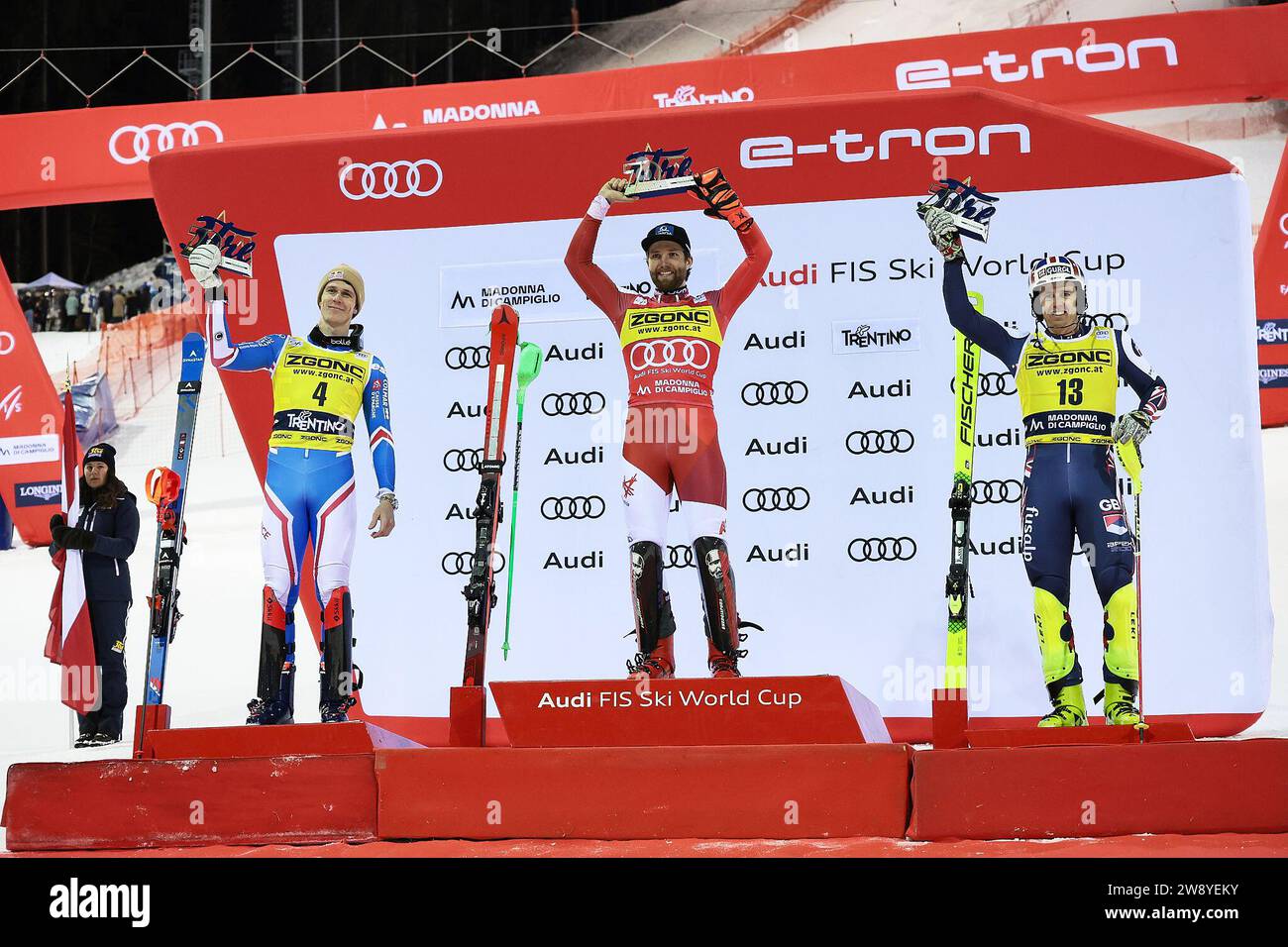 Madonna Di Campiglio, Italy. 22nd Dec, 2023. ALPINE SKIING - FIS WC ...