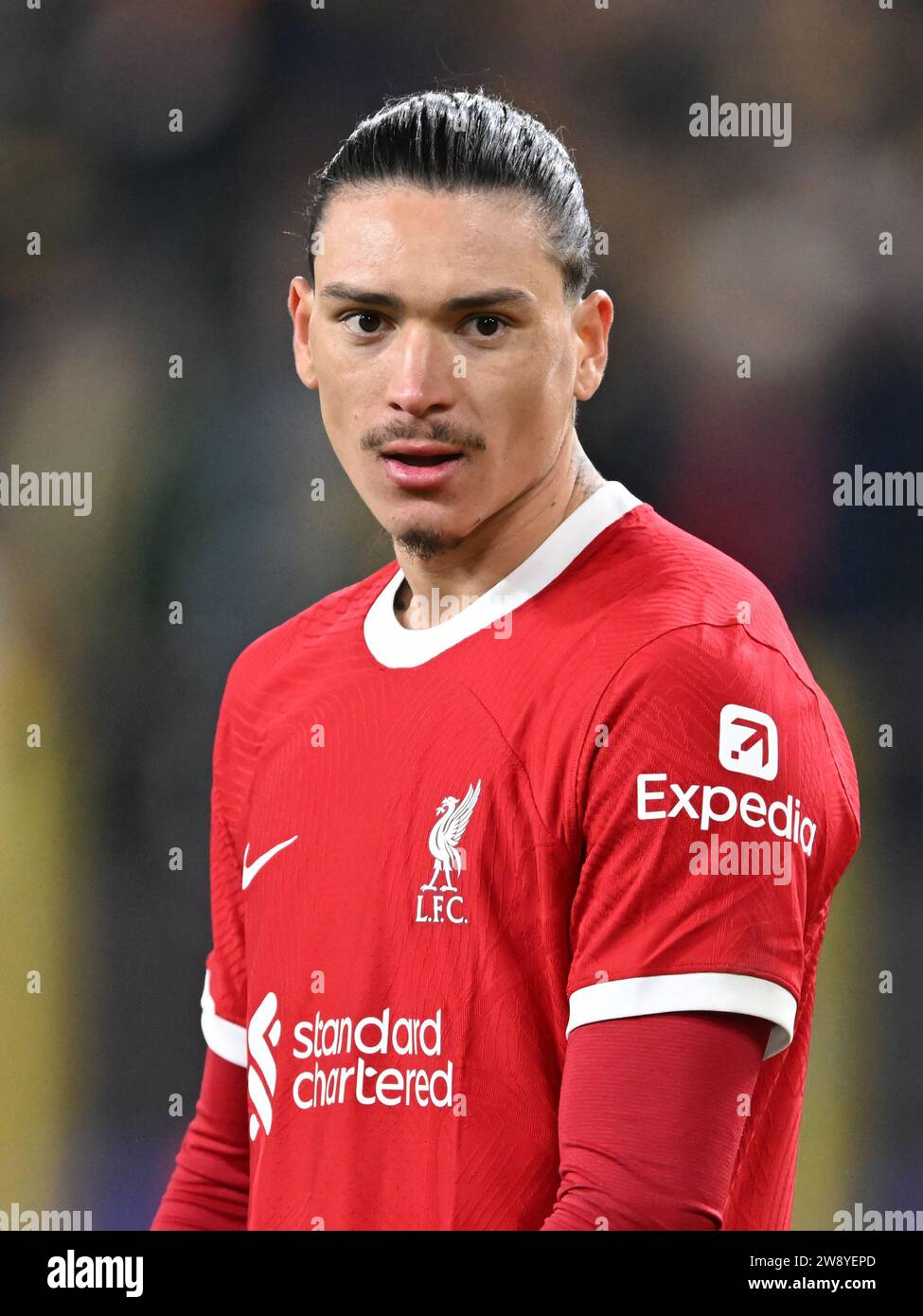 BRUSSELS - Darwin Nunez of Liverpool FC during the UEFA Europa League ...