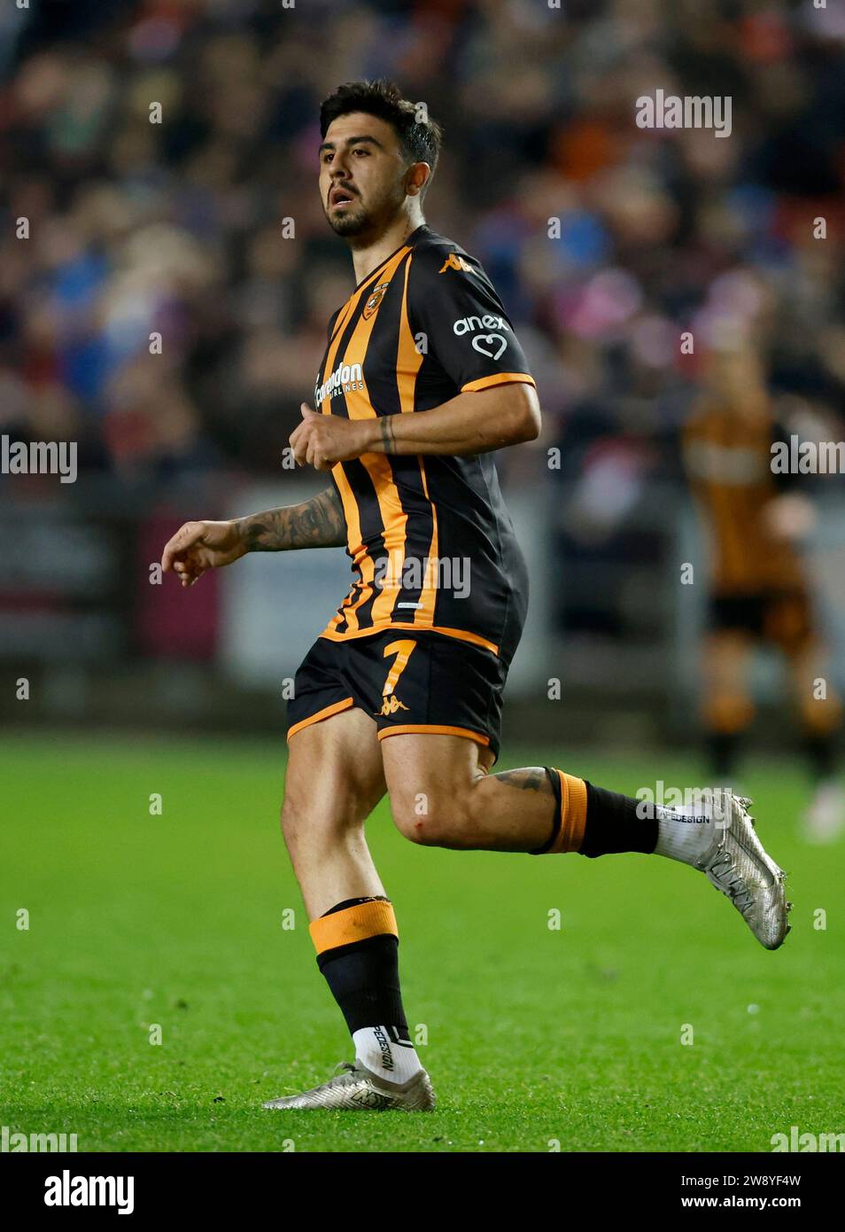 Hull City's Ozan Tufan in action during the Sky Bet Championship match ...