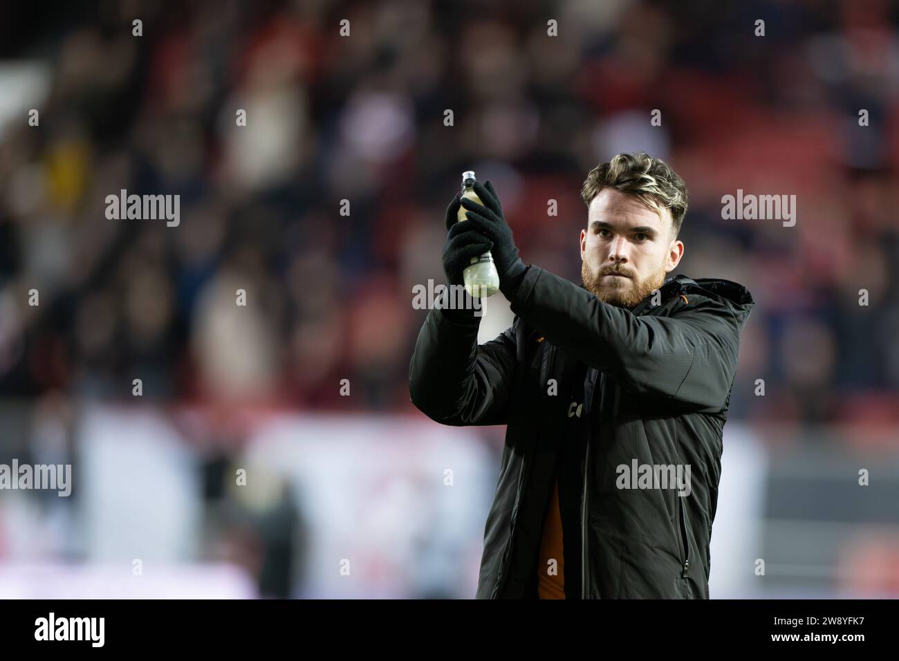 Aaron Connolly #44 of Hull City during the Sky Bet Championship match ...