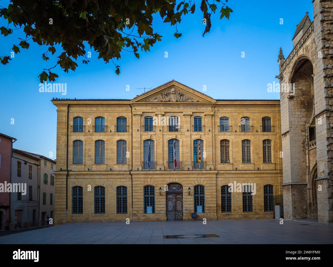 Saint Maximin, France - October 1, 2023: Historical municipality of ...