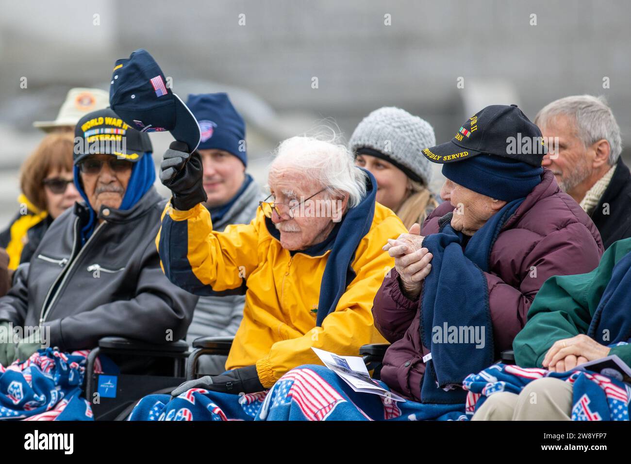 December 7, 2023 - National WWII Memorial, District of Columbia, USA ...