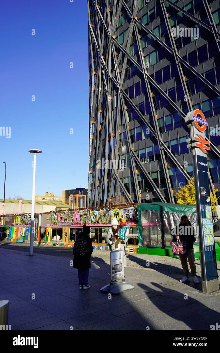 London, UK - 25 November 2023: Brunel building modern architecture as ...