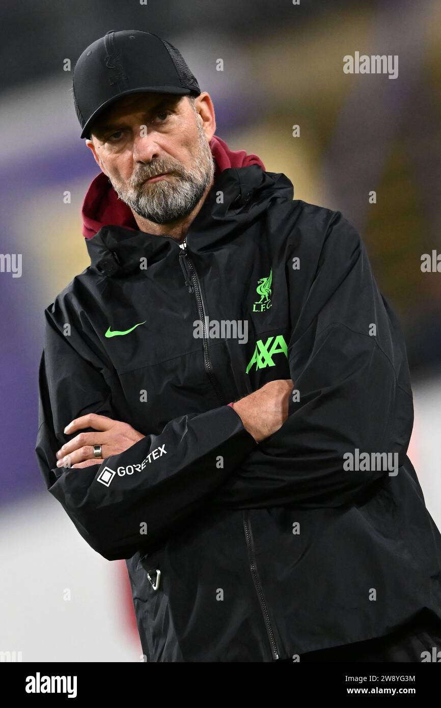BRUSSELS - Liverpool FC coach manager Jurgen Klopp during the UEFA ...