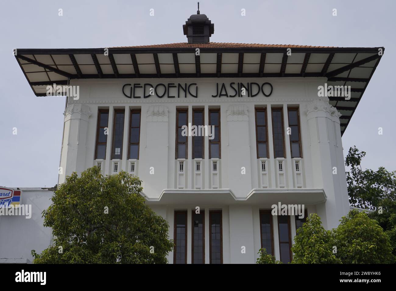 old city of jakarta, december 19, 2023 - close view of the jasindo ...