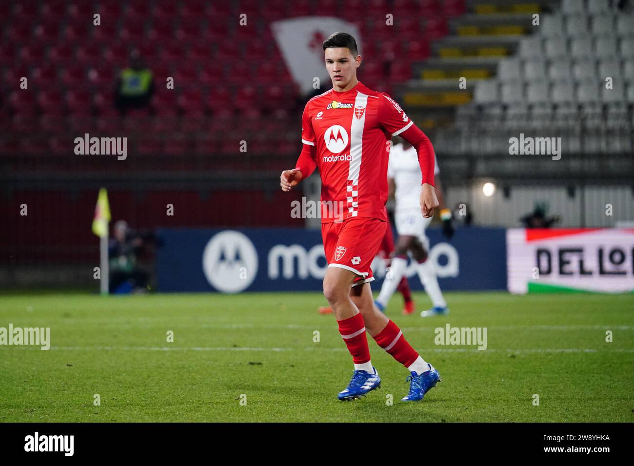 Monza, Italy. 22nd Dec, 2023. Valentin Carboni (AC Monza) during AC ...