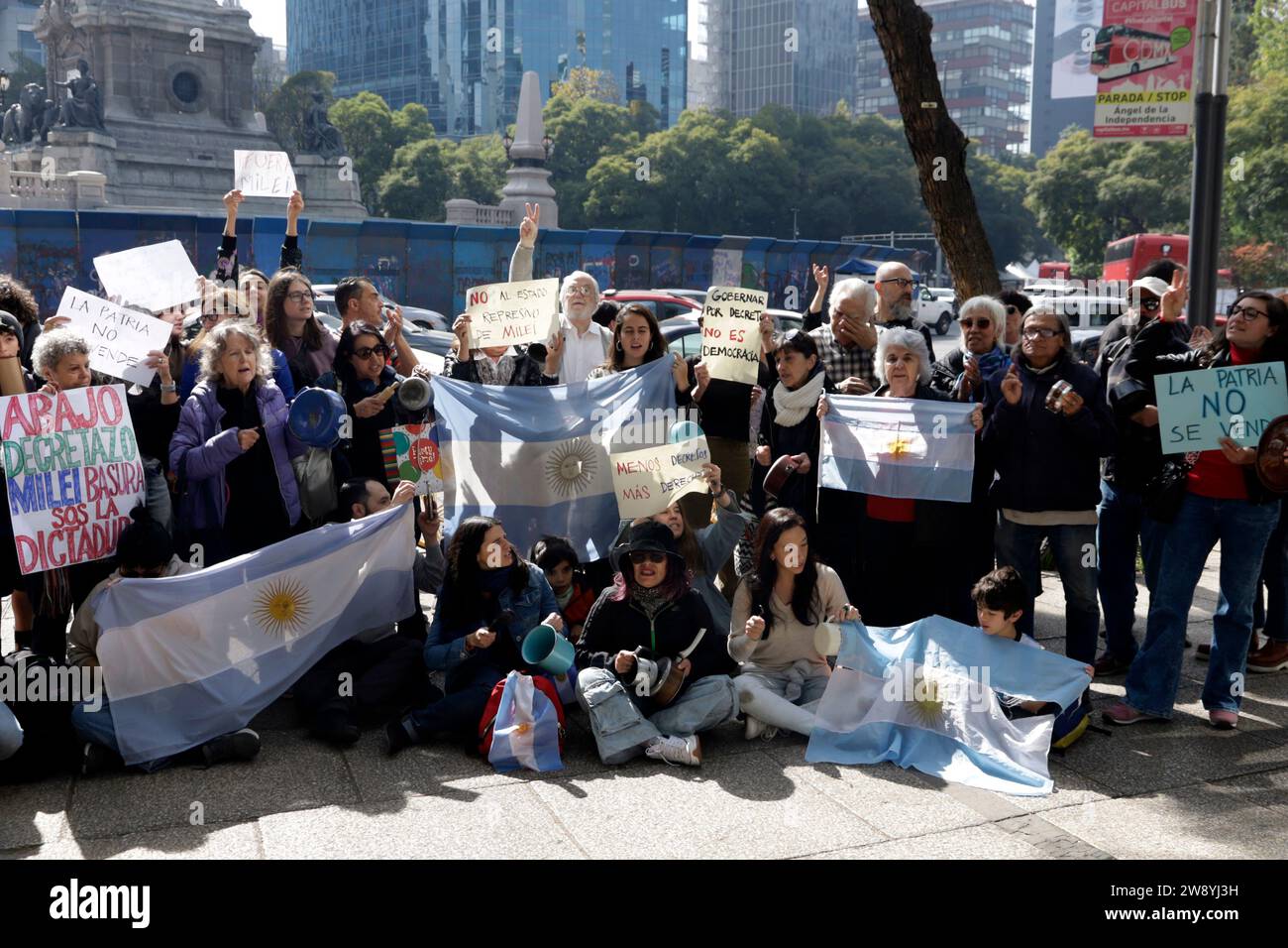 Mexico City, Mexico. 22nd Dec, 2023. The Argenmex community ...