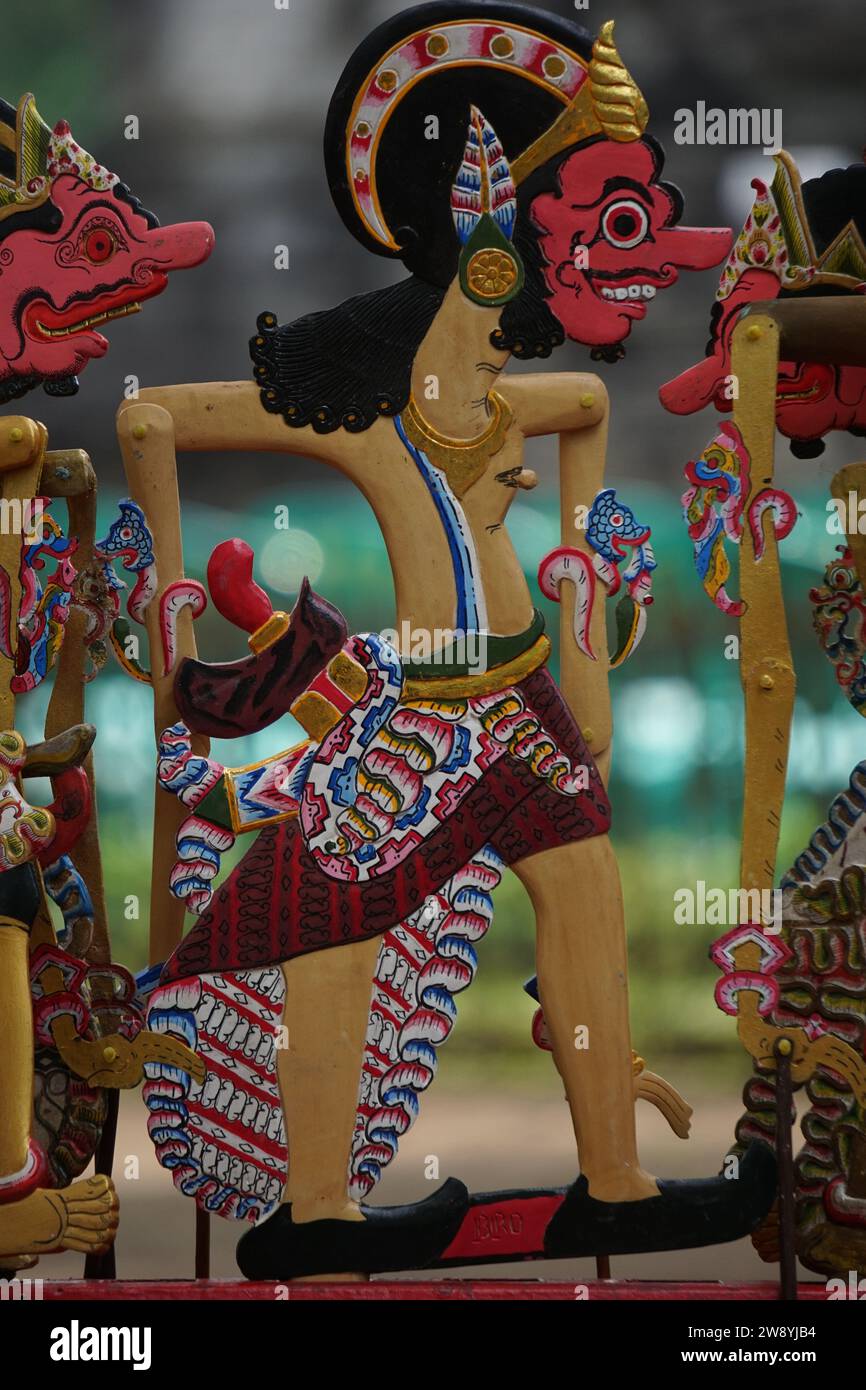 Shadow puppet show (wayang krucil). Wayang krucil is a wayang ...