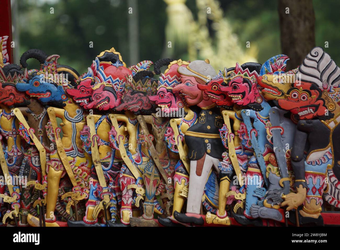 Wayang kulit from javanese art hi-res stock photography and images - Alamy