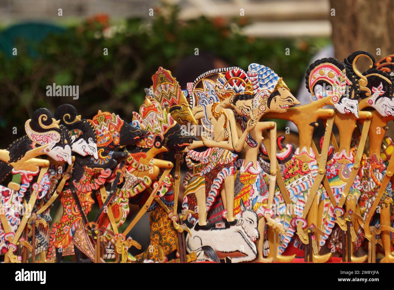 Shadow puppet show (wayang krucil). Wayang krucil is a wayang ...